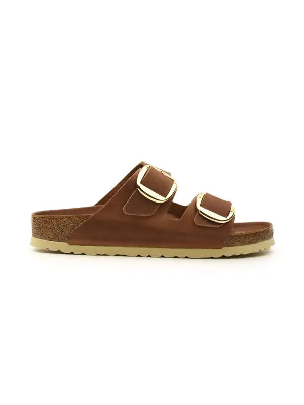 BIRKENSTOCK Arizona Big Buckle Sandals - Brandy