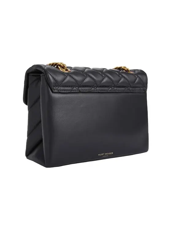 Kurt Geiger Leather Kensington Bag With Eagle Head Embellishment