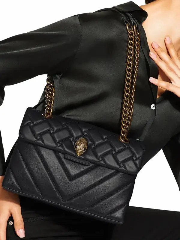 Kurt Geiger Leather Kensington Bag With Eagle Head Embellishment
