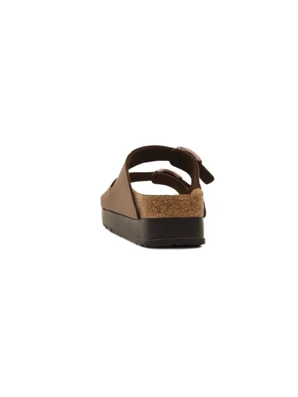 BIRKENSTOCK Papillio Two-strap Wedge Platform Sandals - Mocca Veg