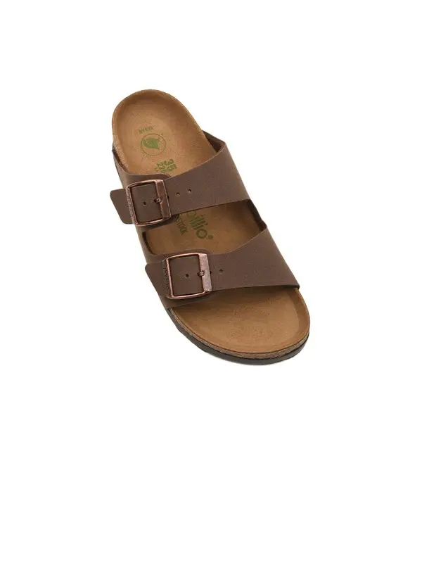 BIRKENSTOCK Papillio Two-strap Wedge Platform Sandals - Mocca Veg