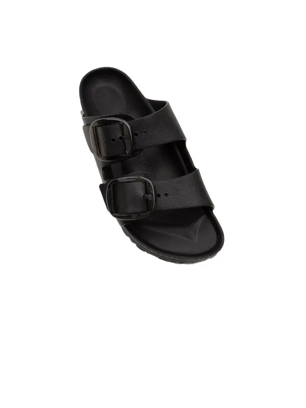 BIRKENSTOCK Arizona Eva Sandals With Big Buckle - Black