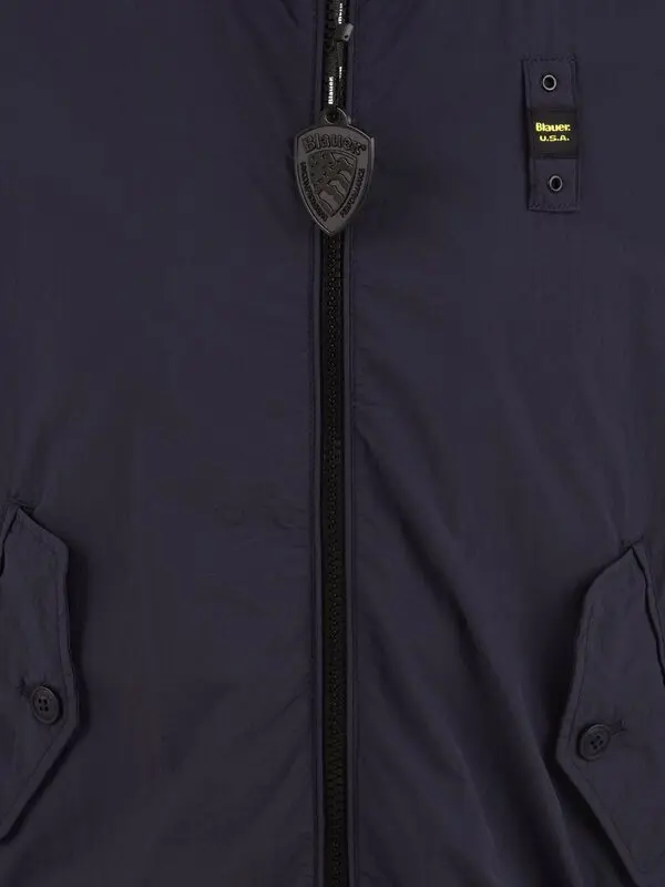 BLAUER. Zip-up Jacket - Blue