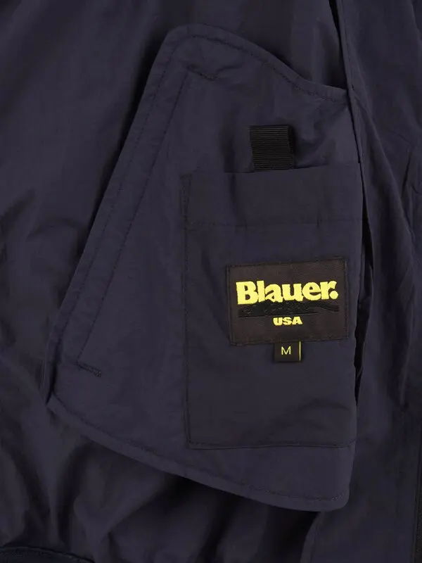 BLAUER. Zip-up Jacket - Blue