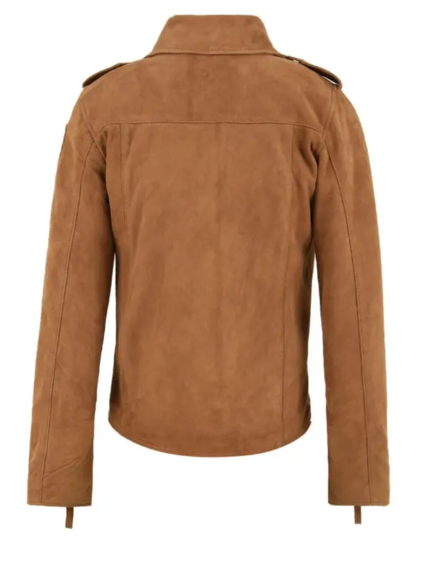 BLAUER. Suede Leather Jacket