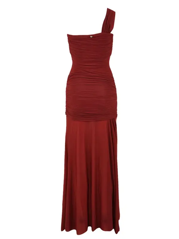 ANIYE BY Gathered Maxi Dress - Cardinal
