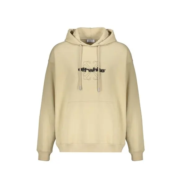 Off-White Logo Cotton Hoodie