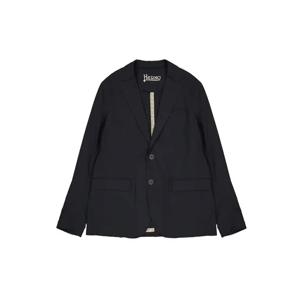 Herno Single Breasted Blazer - Black