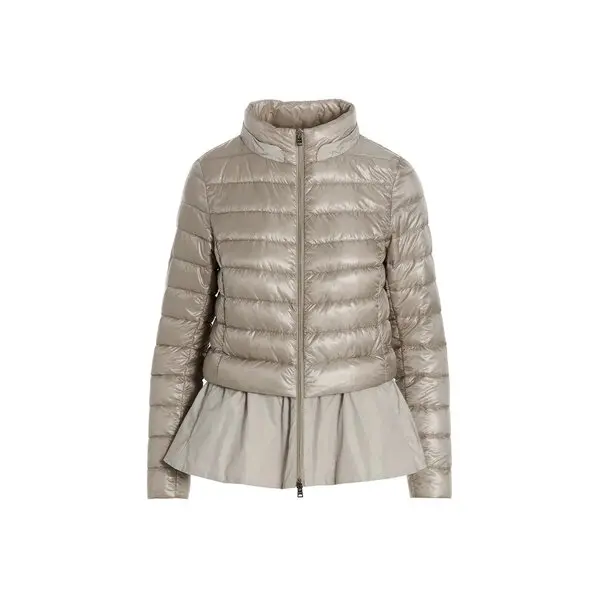 Herno Ultralight Down Jacket With Peplum Detail