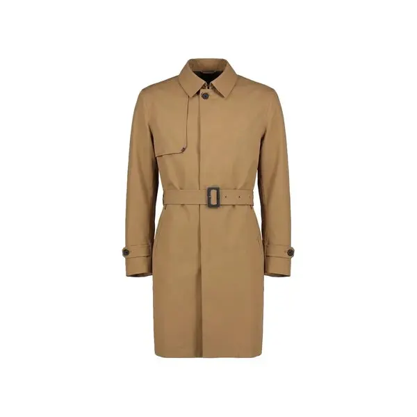 Herno Belted Single-breasted Coat