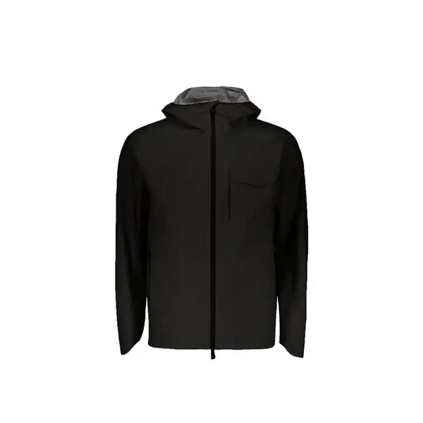Herno Lightweight Hooded Jacket - Black