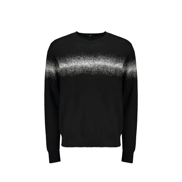 Herno Cotton Blend Pullover With Ribbed Trims