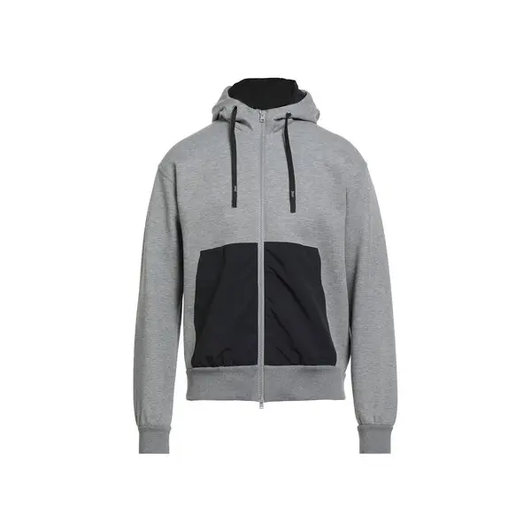 Herno Hooded Sweatshirt With Zip Fastening