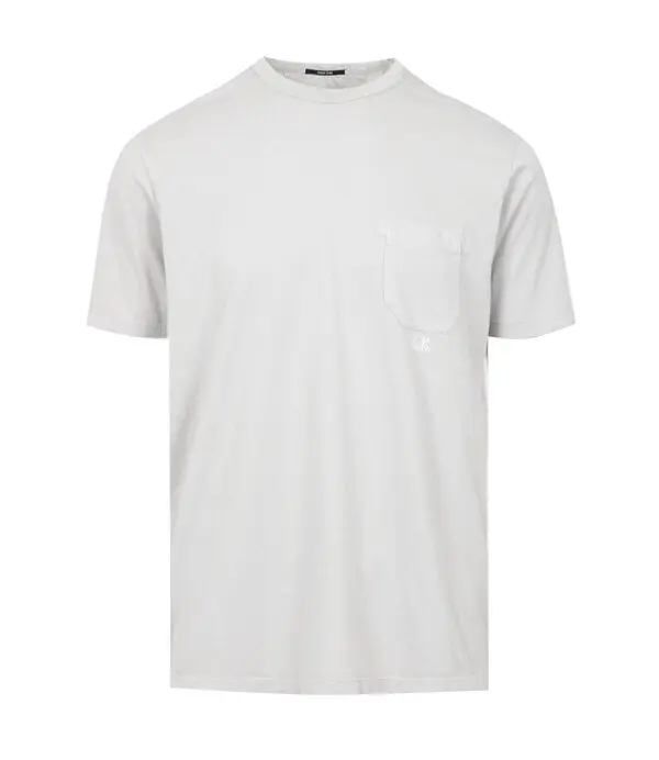 C.P. COMPANY Cotton Crewneck T-shirt With Chest Pocket