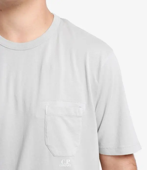 C.P. COMPANY Cotton Crewneck T-shirt With Chest Pocket