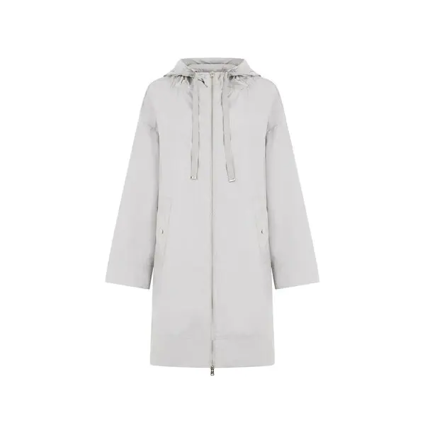 Herno Lightweight Parka Coat - Gray