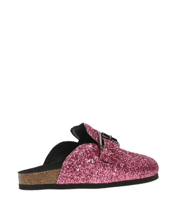 PHILOSOPHY BY LORENZO SERAFINI Glitter Embellished Slip-on Sandals