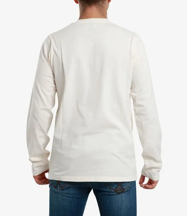 ROY ROGER'S Long Sleeve Cotton T-shirt With Pocket Detail