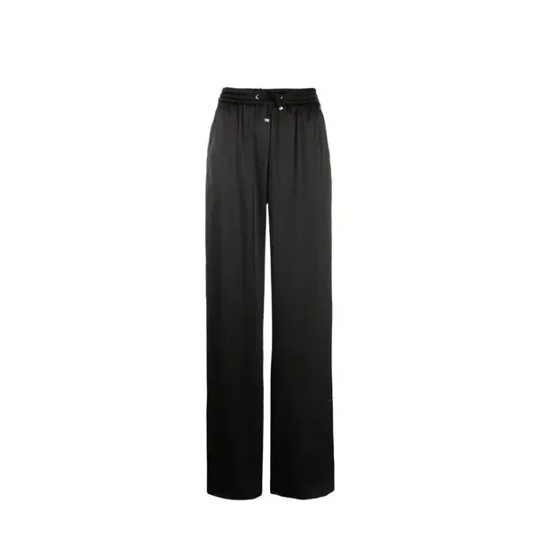 Herno High Waist Palazzo Pants - Black