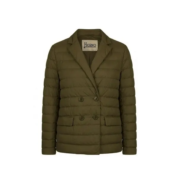 Herno Double-breasted Down Jacket