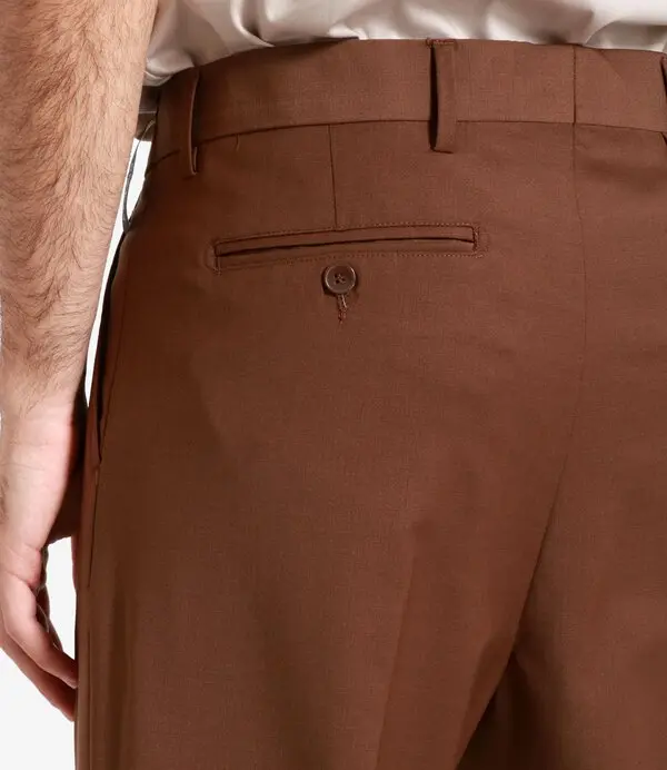 AT.P.CO Tailored Stretch Trousers With Belt Loops