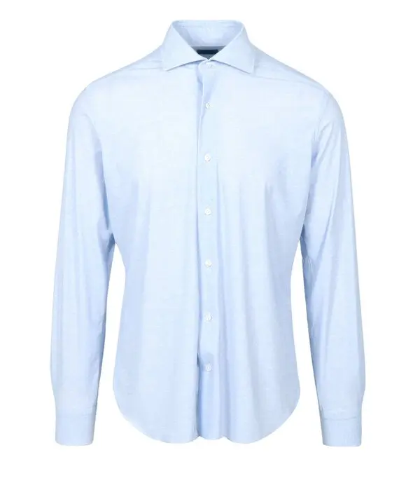 BARBA NAPOLI Classic Collar Button-up Shirt