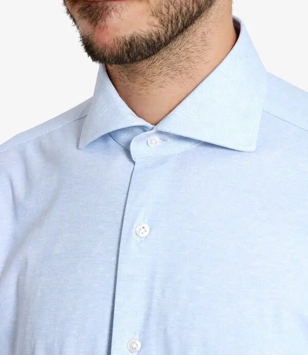 BARBA NAPOLI Classic Collar Button-up Shirt