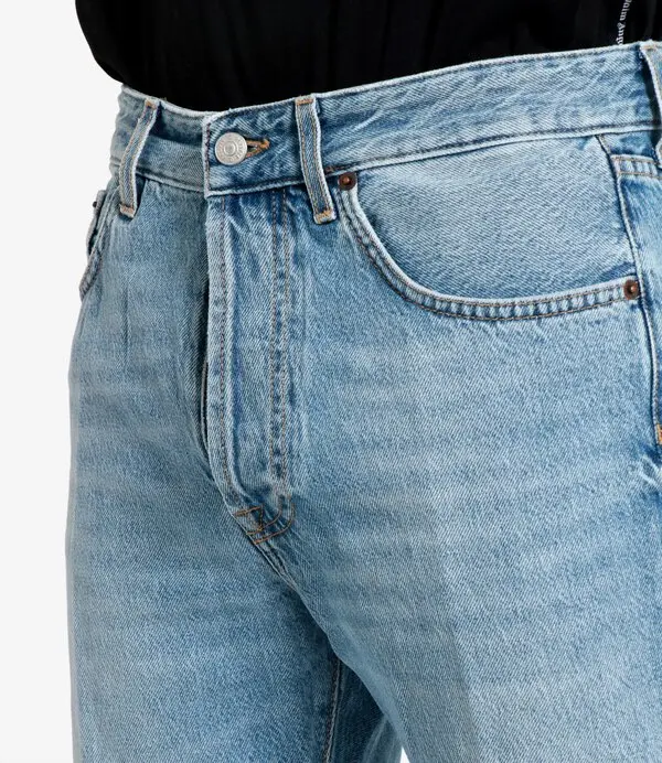 PEOPLE Denim Jeans With Slim Carrot Fit Leg
