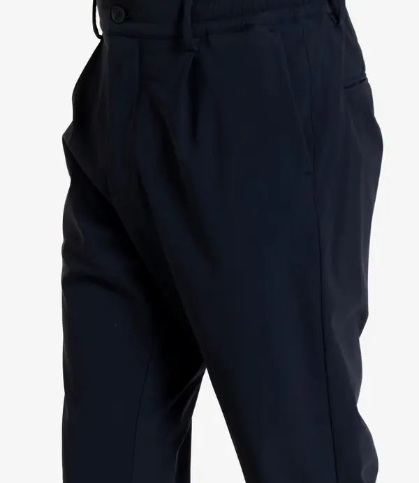 CRUNA Tapered Fit Technical Fabric Trousers - Night