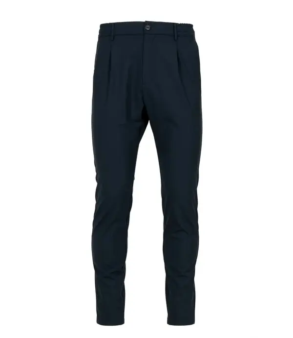 CRUNA Stretch Wool Canvas Trousers - Night