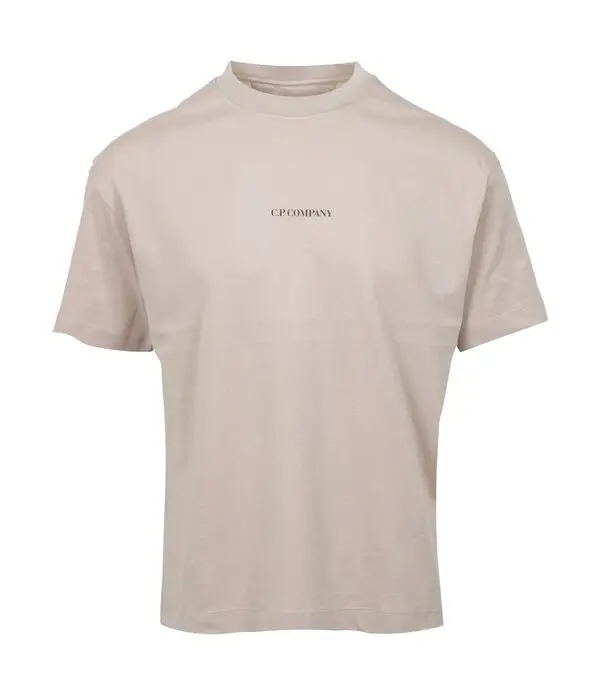 C.P. COMPANY Cotton Jersey T-shirt With Graphic Prints