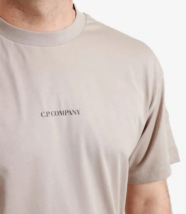 C.P. COMPANY Cotton Jersey T-shirt With Graphic Prints