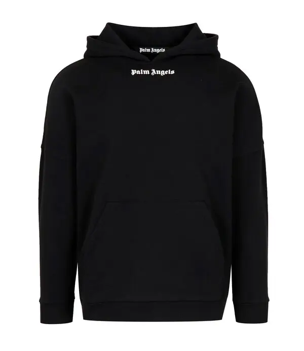 Palm Angels Oversized Hoodie With Logo Detail