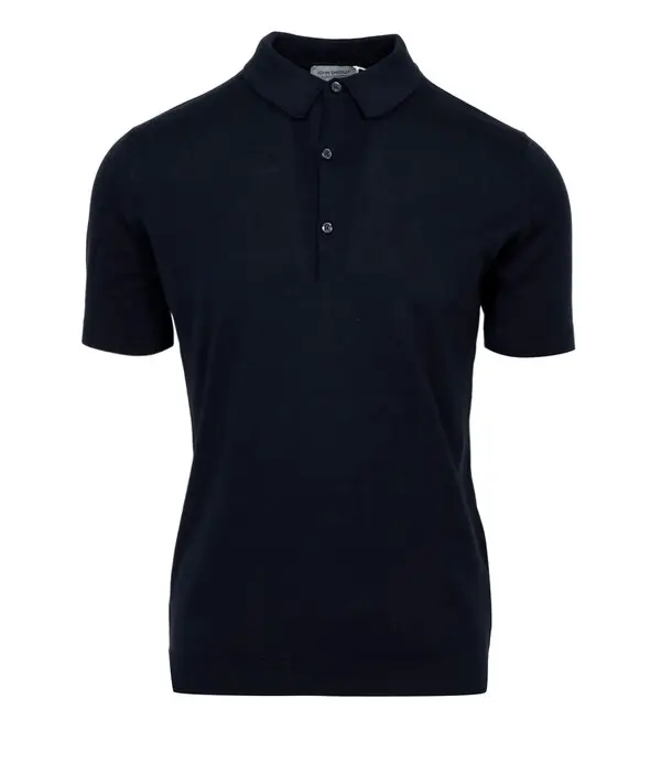John Smedley Sea Island Cotton Short Sleeve Polo
