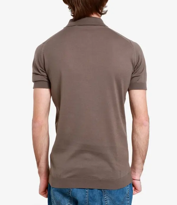 John Smedley Sea Island Cotton Short Sleeve Polo
