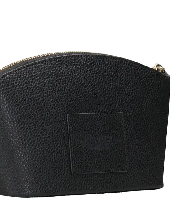 Marc Jacobs Grained Leather Beauty Bag - Nero