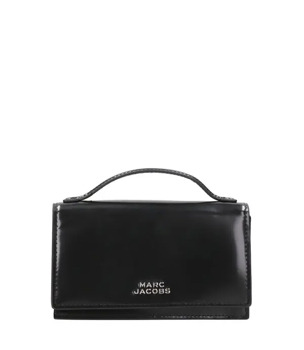 Marc Jacobs Glossy Brushed Leather Bag