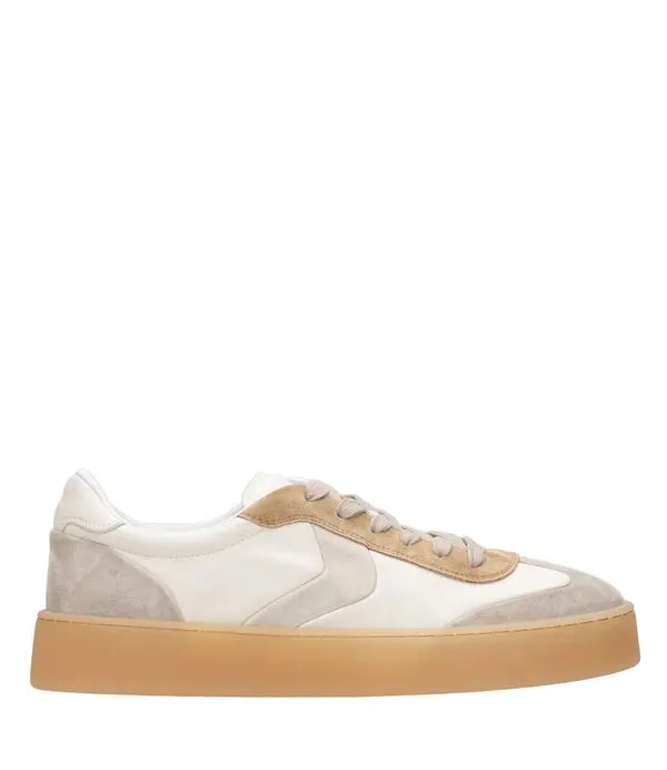 VOILE BLANCHE Leather And Suede Sneakers