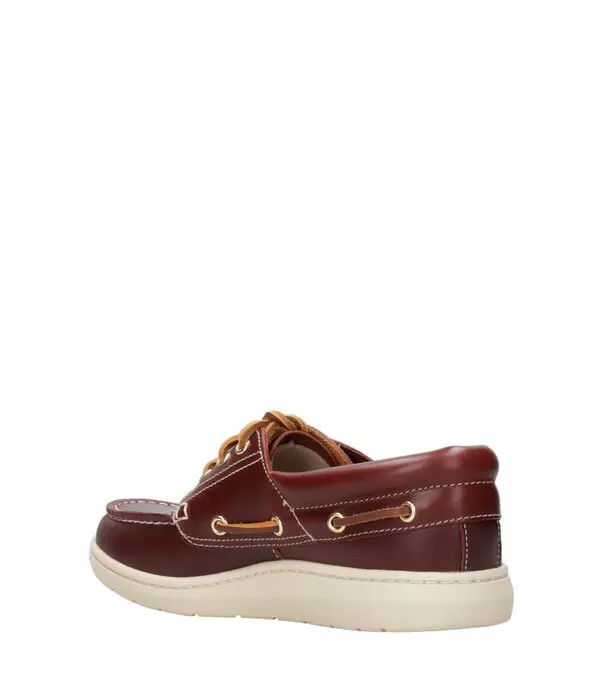 Timberland Premium Leather Flat Shoes - Marrone
