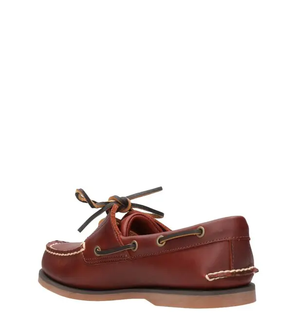 Timberland Premium Leather Boat Shoes - Marrone