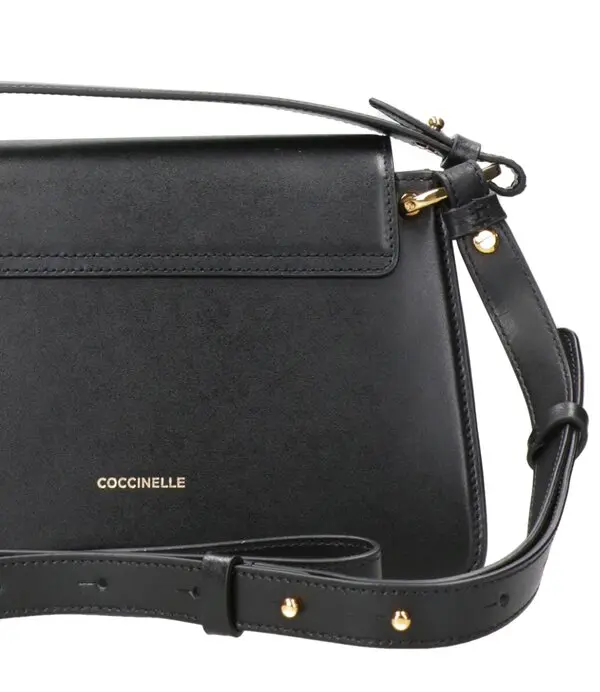 COCCINELLE Grained Leather Handheld Or Shoulder Bag