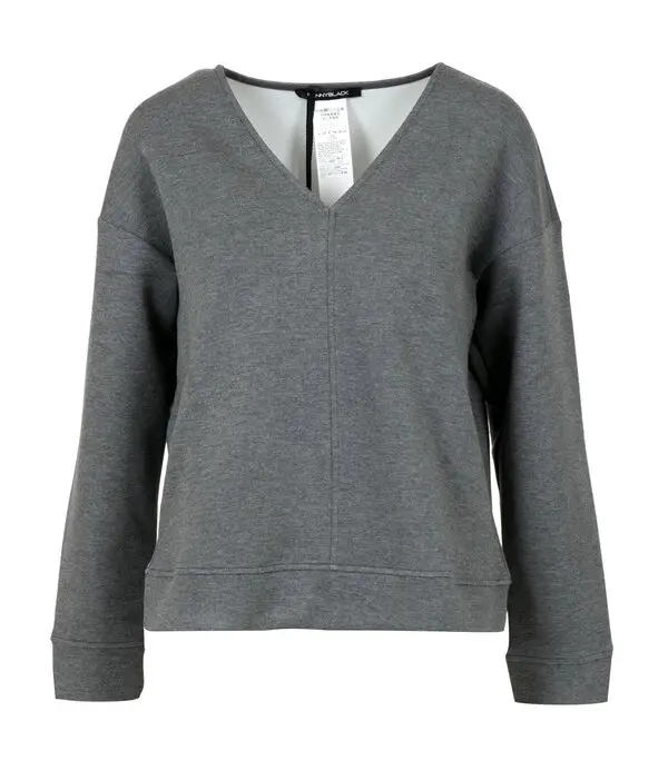 PENNY BLACK V-neck Drop Shoulder Sweatshirt