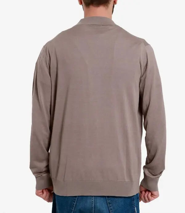 PAOLO PECORA Cardigan With Lapel Neck