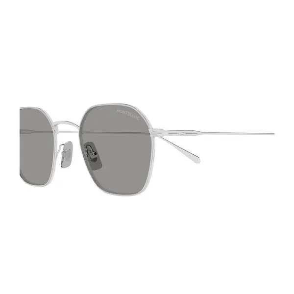 Montblanc Mb0472s Linea Nib Sunglasses - Silver