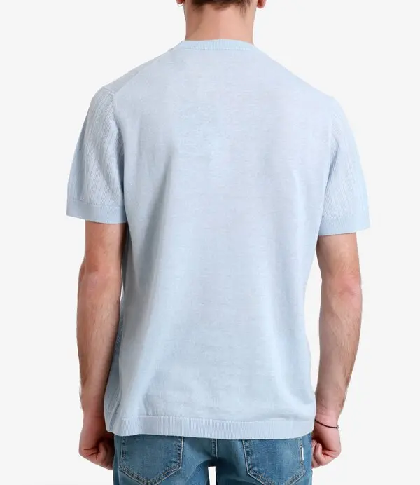 PAOLO PECORA Cotton Crew Neck Short Sleeve T-shirt