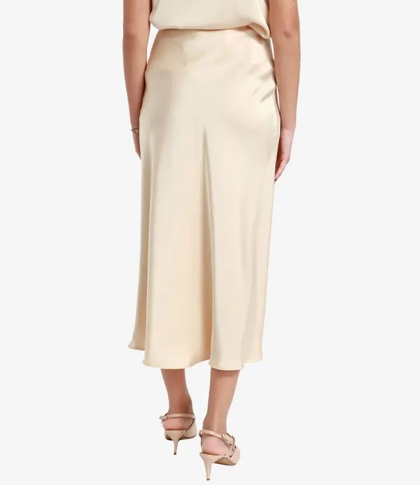 SIMONA CORSELLINI Viscose Belted Skirt