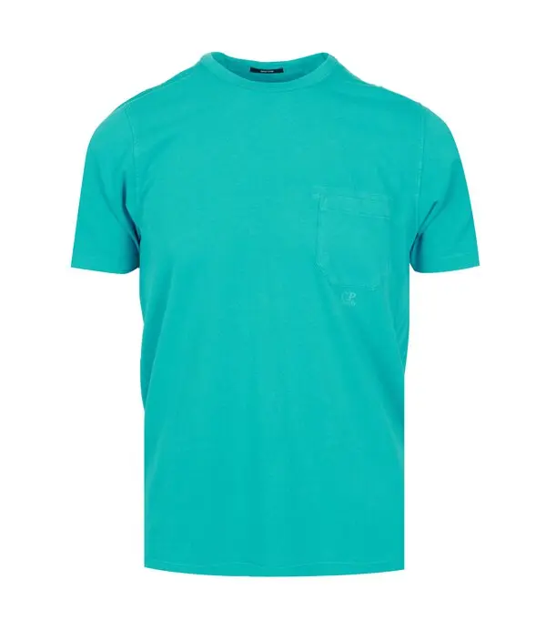 C.P. COMPANY Cotton Crewneck T-shirt With Chest Pocket