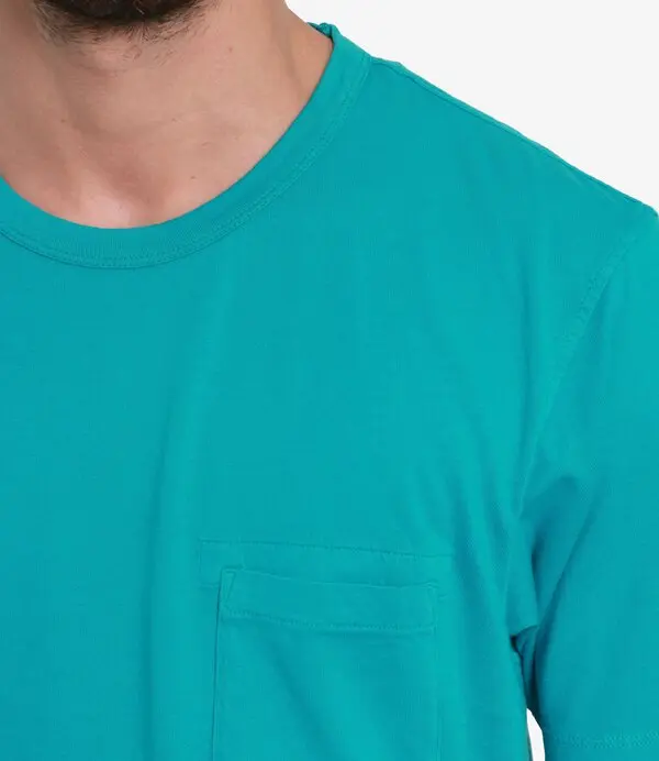 C.P. COMPANY Cotton Crewneck T-shirt With Chest Pocket