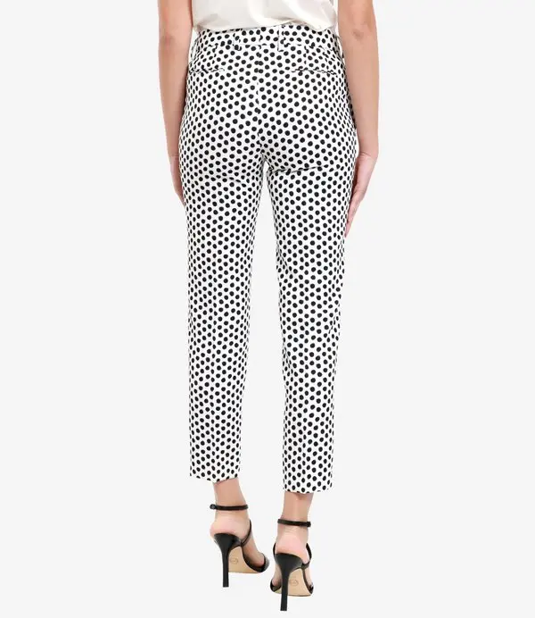 PT TORINO Polka Dot Tailored Trousers