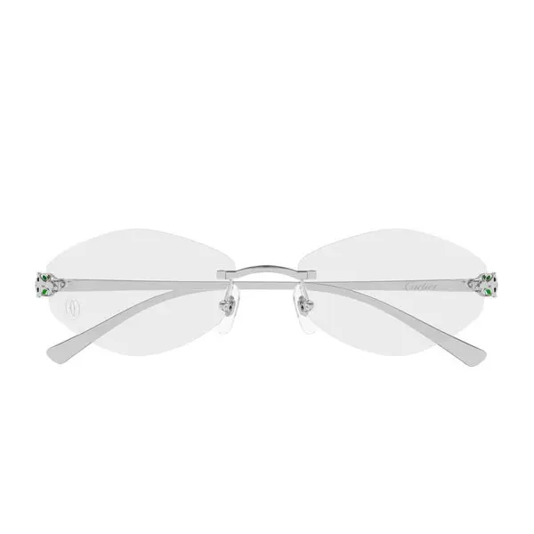 Cartier Rimless Eyeglasses - Silver